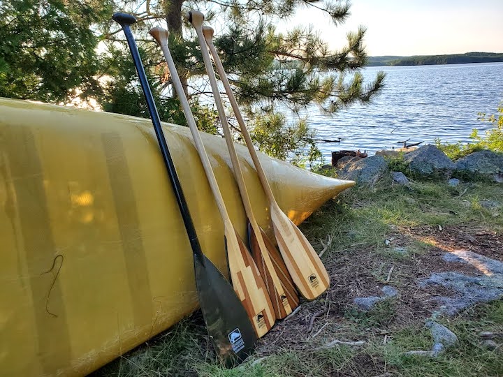 Bent vs. Straight Shaft Canoe Paddle – Bending Branches
